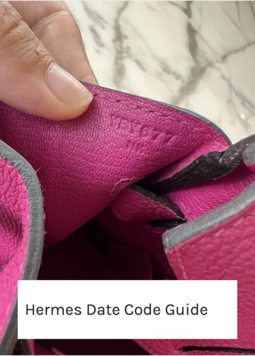 Hermes Date Code Guide - Brands Blogger